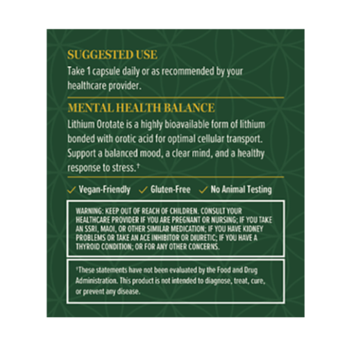 Global Healing Lithium Orotate – Keto Kerri